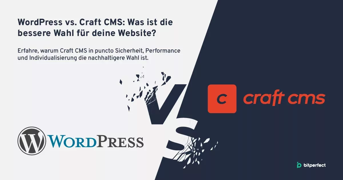Craft CMS vs. WordPress: Warum wir auf Craft setzen
